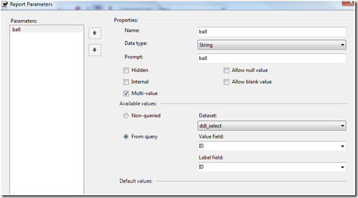 LADY SQL: SSRS multi-select (easy way!)